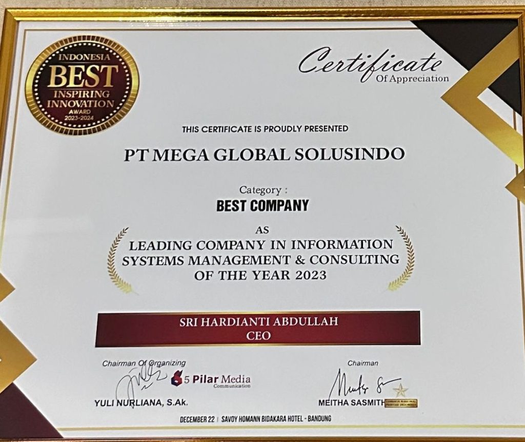 Jasa Audit Sistem Informasi - PT Mega Global Solusindo